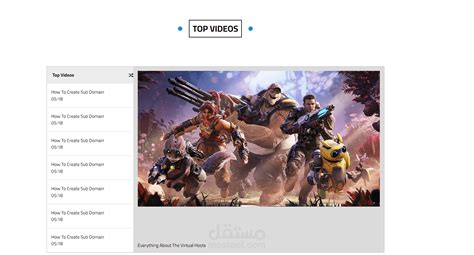 تصميم موقع ويب Html Css Js Jquery Bootstarp مستقل