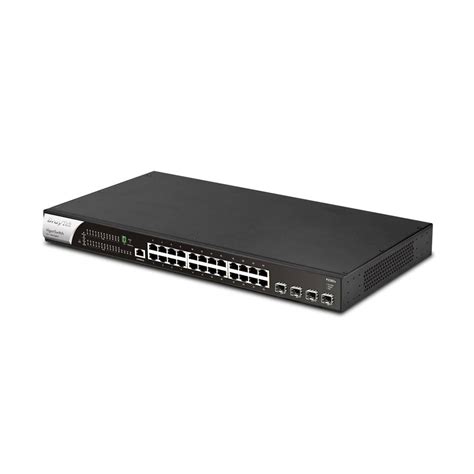 Vsp2282x K Draytek Vigorswitch 24 Port Gigabit Poe Switch Network Warehouse