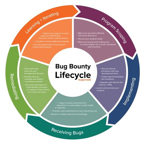 Bug Bounty Lifecycle Infographic Via Bugcrowd The Cyber Security Hub™