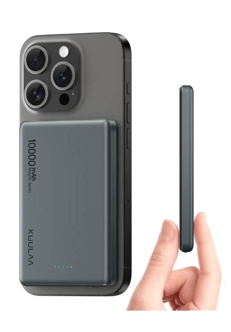 Amazon Com Kuulaa Portable Charger Usb C Power Bank Mah Small Portable Phone Charger