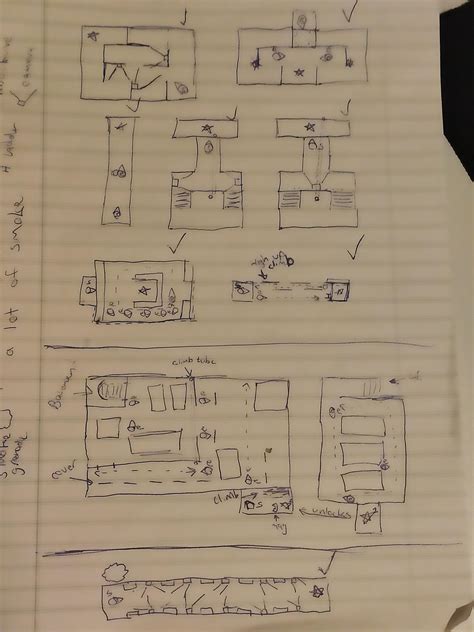Sketching Level Ideas And Creating Them In 3d Level Design Is Probably