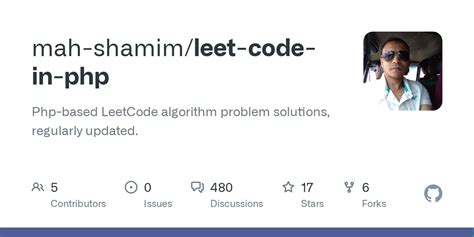 Github Mah Shamimleet Code In Php Php Based Leetcode Algorithm Problem Solutions Regularly