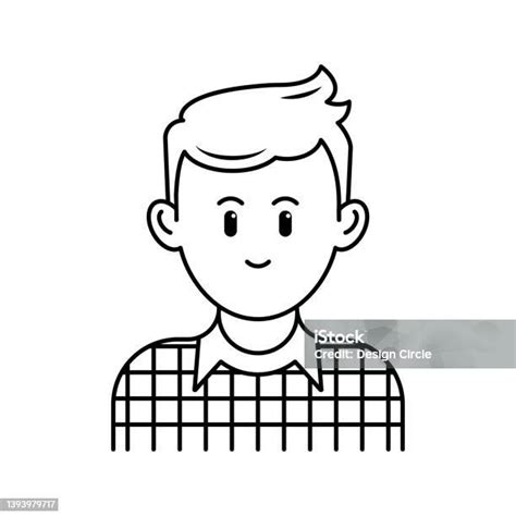 어린 아이 아바타 초상화 비즈니스 사람들은 다양한 얼굴 남자와 여자 팀 그룹 및 직원 벡터 윤곽선 스타일의 고립 된 문자 만화에