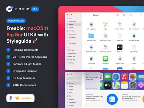 Sketch MacOS UI Kit Sketch Elements