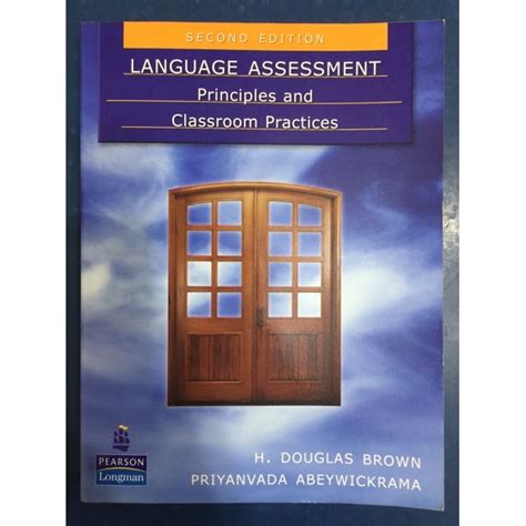 Language Assessment Principles And Classroom Practices 蝦皮購物