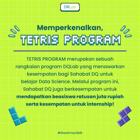 Beasiswa And Internship Data Science Ikut Tetris Program