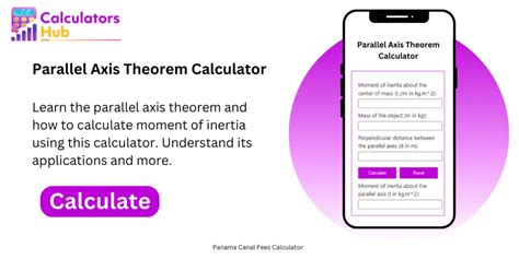 Parallel Axis Theorem Calculator Online
