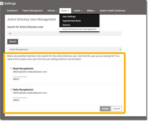 Active Directory User Management
