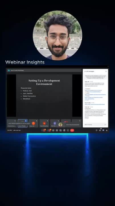 Educity By Noncelabs On Linkedin Educity Webinar Blockchain Learning Web3 Developer