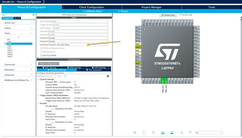 Getting Started With Stm32g0 And Stm32cubeide Timer In Encoder Mode