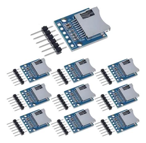 Módulo Lector Adaptador Tarjeta Micro Sd Para Arduino Spi Cuotas Sin Interés