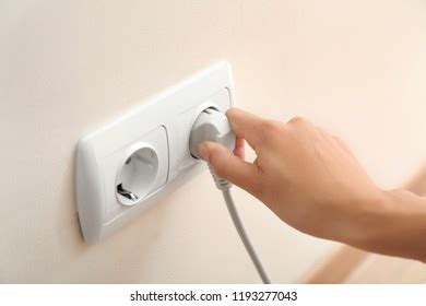 Electrician Installing Socket On Modern Tiles Stock Photo 2216538603 Shutterstock