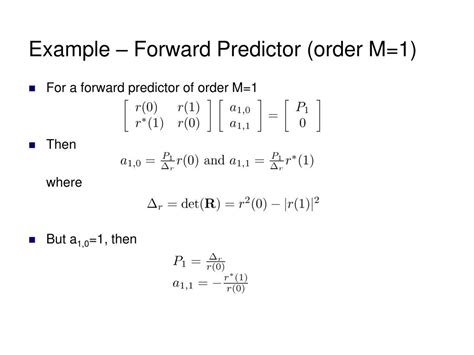 Ppt Linear Prediction Powerpoint Presentation Free Download Id3179316