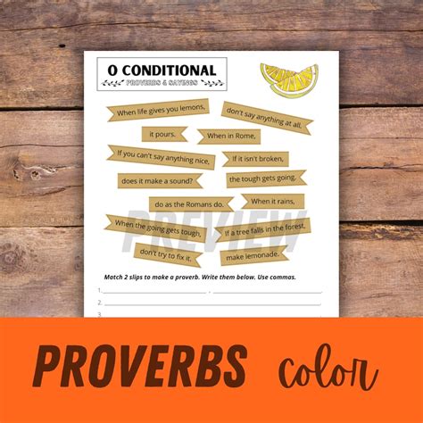 Zero Conditional Grammar Worksheet Activity Pack For Eslefl English