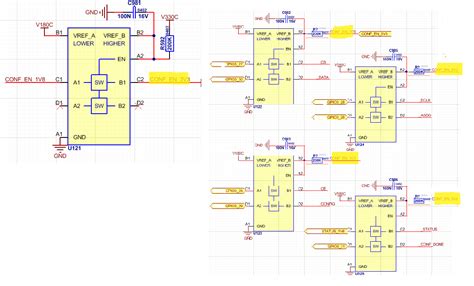 Lsf0102 Cascading Using Output Of Lsf0102 As Vref And Enable Of 4 Lsf0102 Logic Forum Logic