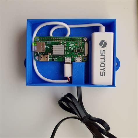 Simple Raspberry Pi Zero Case Ethernet Adapter By Babejc Download Free STL Model
