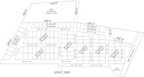 30ft X 45ft Size Plot Division Town Layout Plan Detail Dwg Autocad Drawing