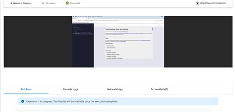 Debug Cypress Tests Using An Interactive Session Browserstack Docs