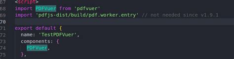 import package not work · issue 105 · arkokoley pdfvuer · github