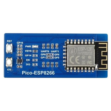 Waveshare Esp8266 Pour Raspberry Pi Pico Wifi Module Uart Support Tcp