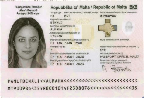 This Maltese Aliens Passport Looks Beautiful Rpassportporn