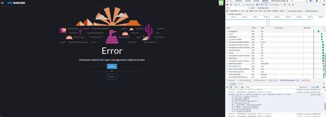 [2 6 3] error unknown schema for type cluster