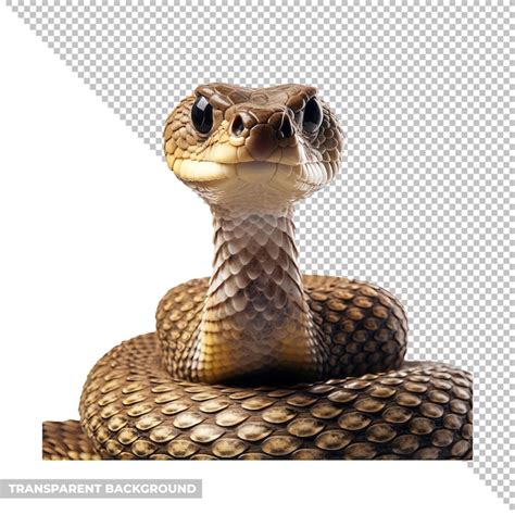 Premium PSD Psd Snake Isolated Without Background
