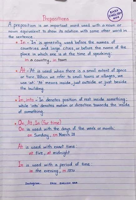 Conjunctions And Prepositions