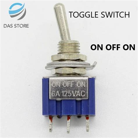 Toogle Switch Saklar 3 Pin 101 On Off On Lazada Indonesia