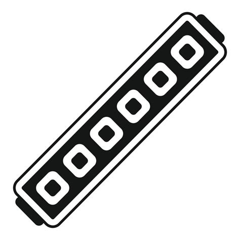 Eco Led Strip Icon Simple Vector Diode Light 15108208 Vector Art At