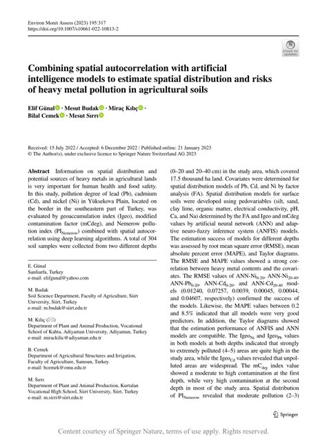 Combining Spatial Autocorrelation With Artificial Intelligence Models