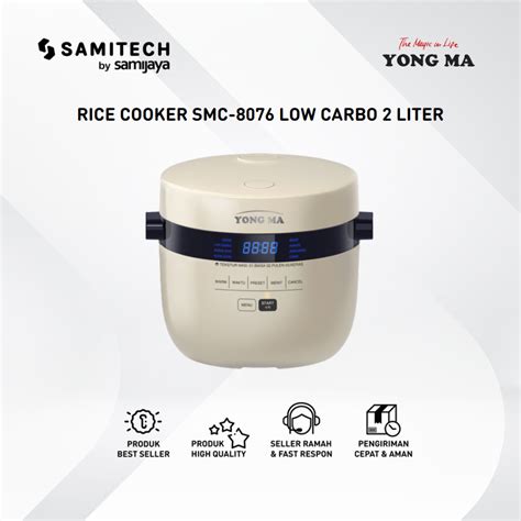 Jual Magic Com Rice Cooker Yongma Smc 8067 Smc 8067 Digital Low Carbo 2liter Shopee Indonesia