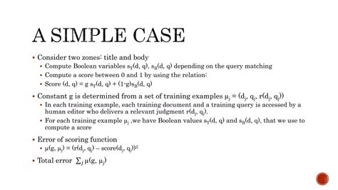 Scoring Term Weighting And The Vector Space Ppt