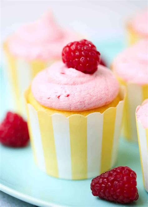 Lemon Raspberry Cupcakes Made With Cake Mix I Heart Naptime