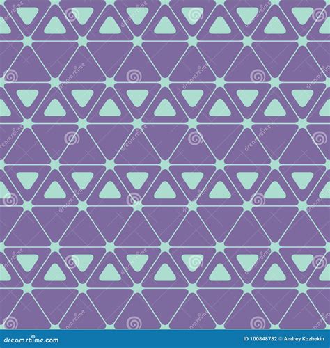 Abstract Seamless Pattern Triangles With Rounded Corners Stock Vector Illustration Of Polygon