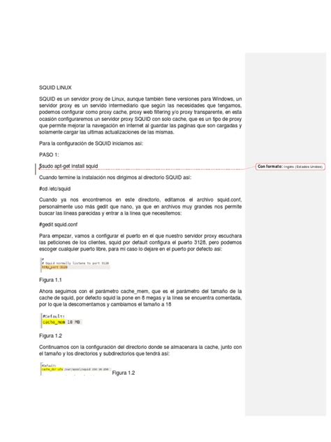 Squid Linux Pdf Servidor Proxy Dirección Ip