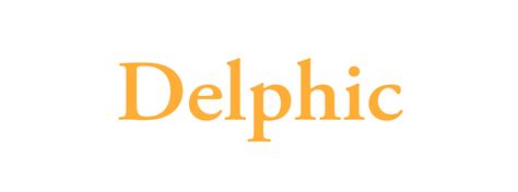 Delphic Word Daily
