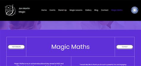 Magic Maths Jon Martin Magic