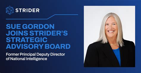 former principal deputy director of national intelligence sue gordon