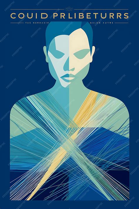 Premium Photo Poster Of Threads Of Unity Portraying People Weaving A