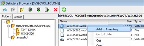 Netapp Vsc 41 For Vmware Sv Smvi How To Restore