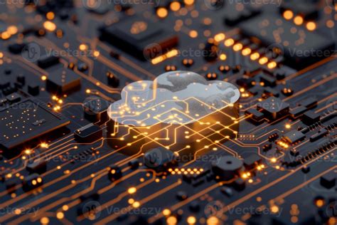 Cloud Computing Network Safe Encrypted Storage Personal Data Protection Verified Technology