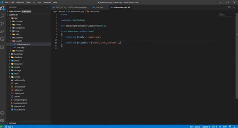 Api Lumen Laravel Models Users