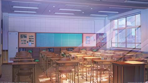 Artstation Classroom 2 Arseniy Chebynkin Fondos De Casas Ideas Para Vídeos De Youtube