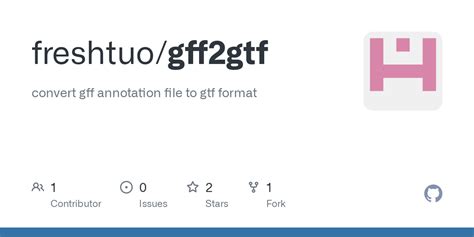 Github Freshtuogff2gtf Convert Gff Annotation File To Gtf Format