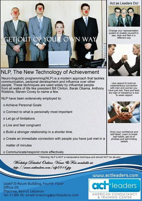 Neuro Linguistic Programming Workshop