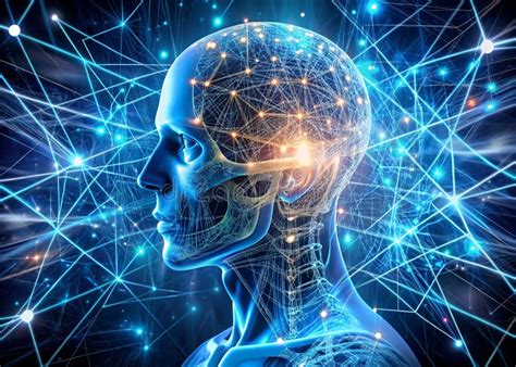 A 3d Illustrated Journey Through The Human Brains Intricate Neural Network Exploring Synaptic