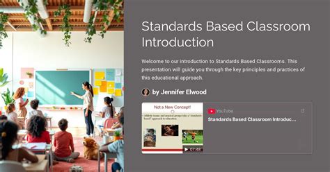 Standards Based Classroom Introduction