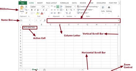 Excel Navigation Basics Mengenal Tampilan Standar Excel Learning Excel Together