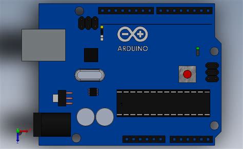 Arduino模块 Solidworks 2017 模型图纸下载 懒石网